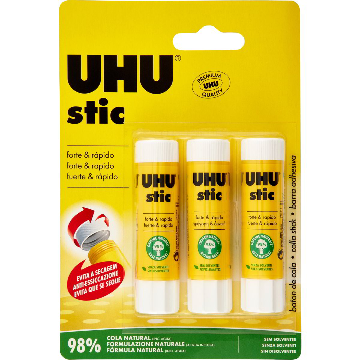 Colle stic UHU 3 X 8,2 G - Coop Shop