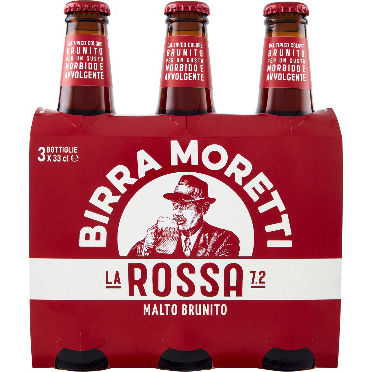 Birra rossa BIRRA MORETTI 3 X 330 ML - Coop Shop