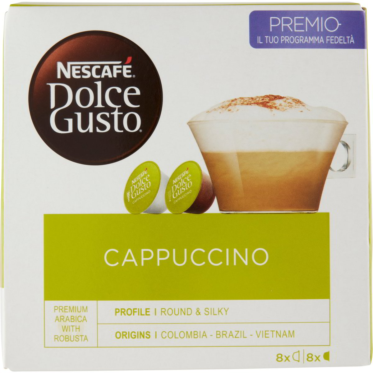 Capsule cappuccino x16 NESCAFÉ - DOLCE GUSTO 186,4 G - Coop Shop