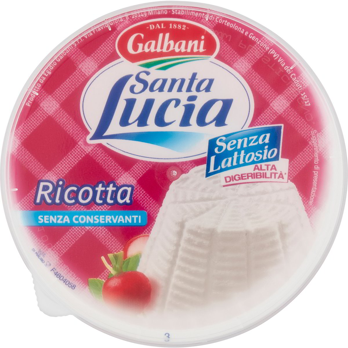 Ricotta senza lattosio SANTA LUCIA 230 G - Coop Shop