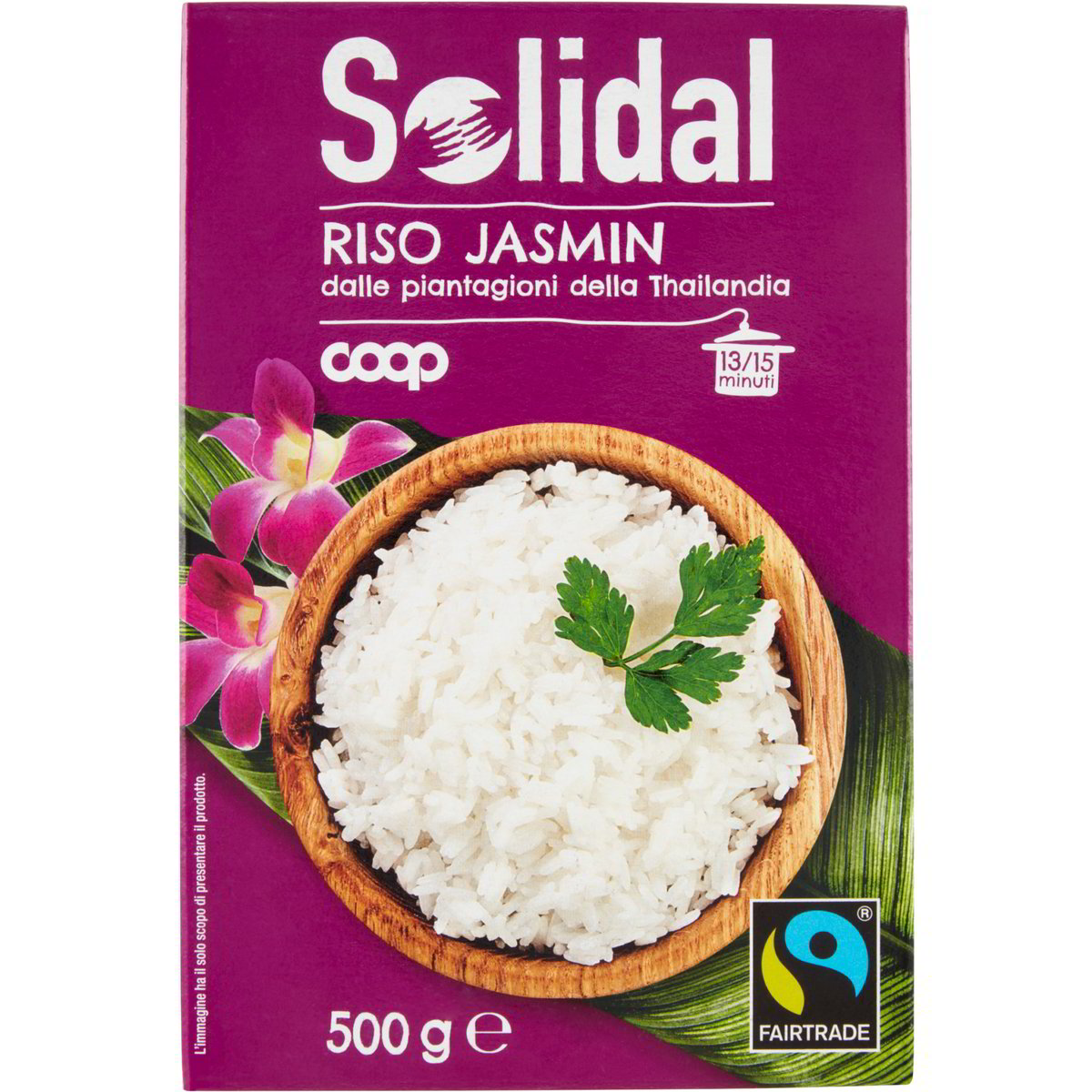 Riso jasmine COOP - SOLIDAL 500 G - Coop Shop