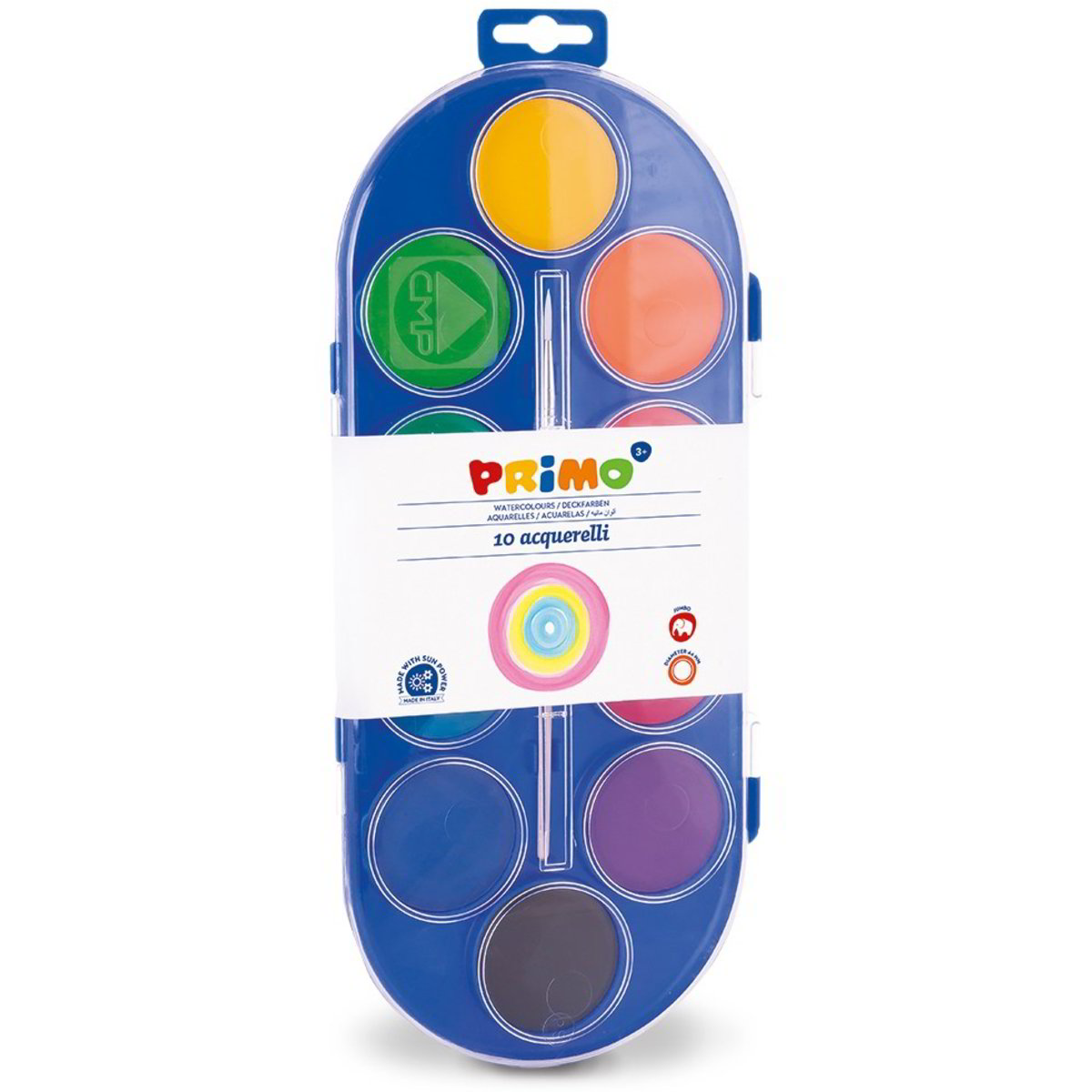 Acquerelli colori assortiti x10 PRIMO 1 PZ - Coop Shop