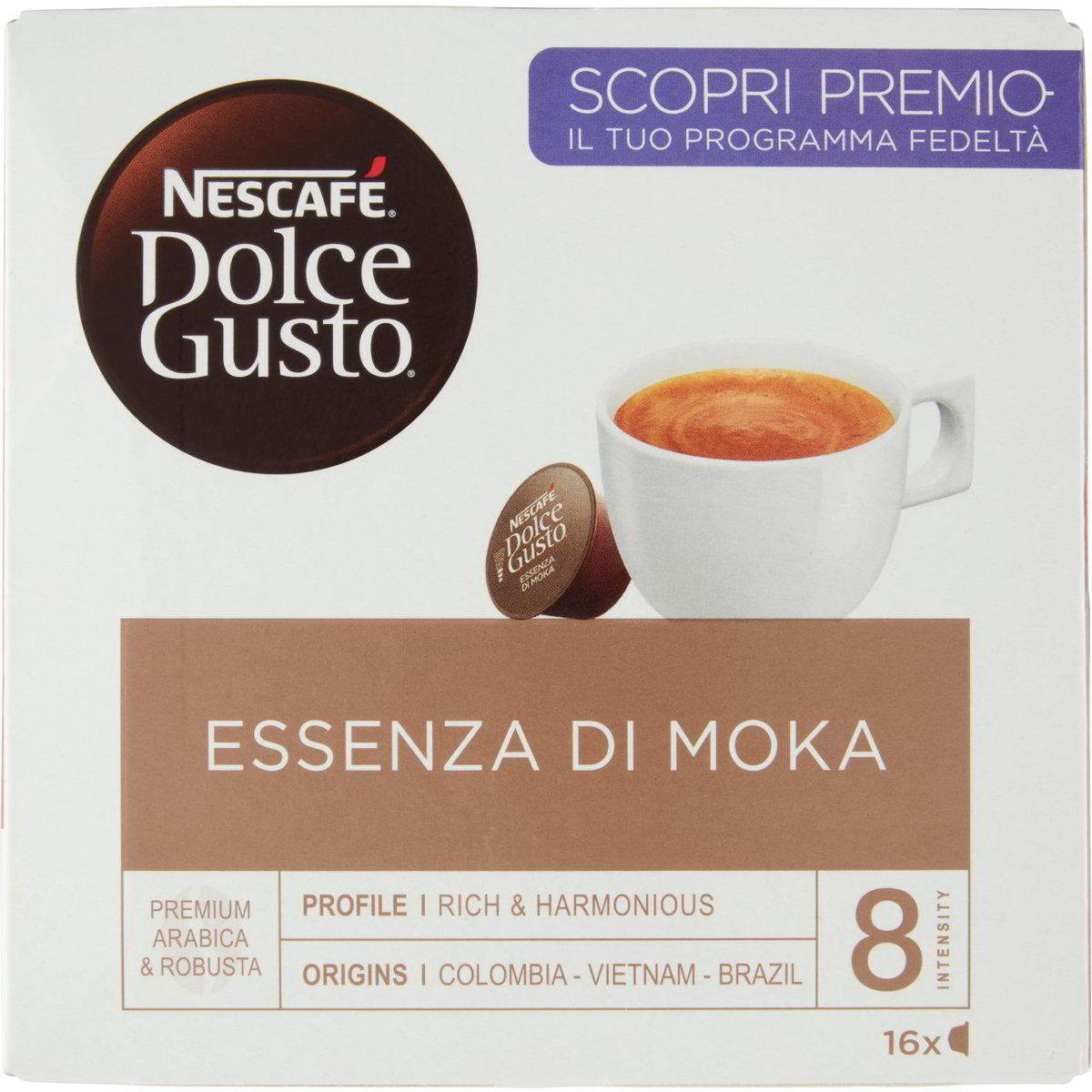 Capsule caffè essenza di moka x16 NESCAFÉ - DOLCE GUSTO 144 G - Coop Shop