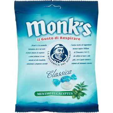 Caramelle alla menta ed eucalipto MONK S 100 G - Coop Shop