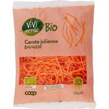 Carote julienne COOP - VIVI VERDE 150 G - Coop Shop