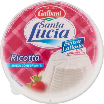 Ricotta senza lattosio SANTA LUCIA 230 G - Coop Shop