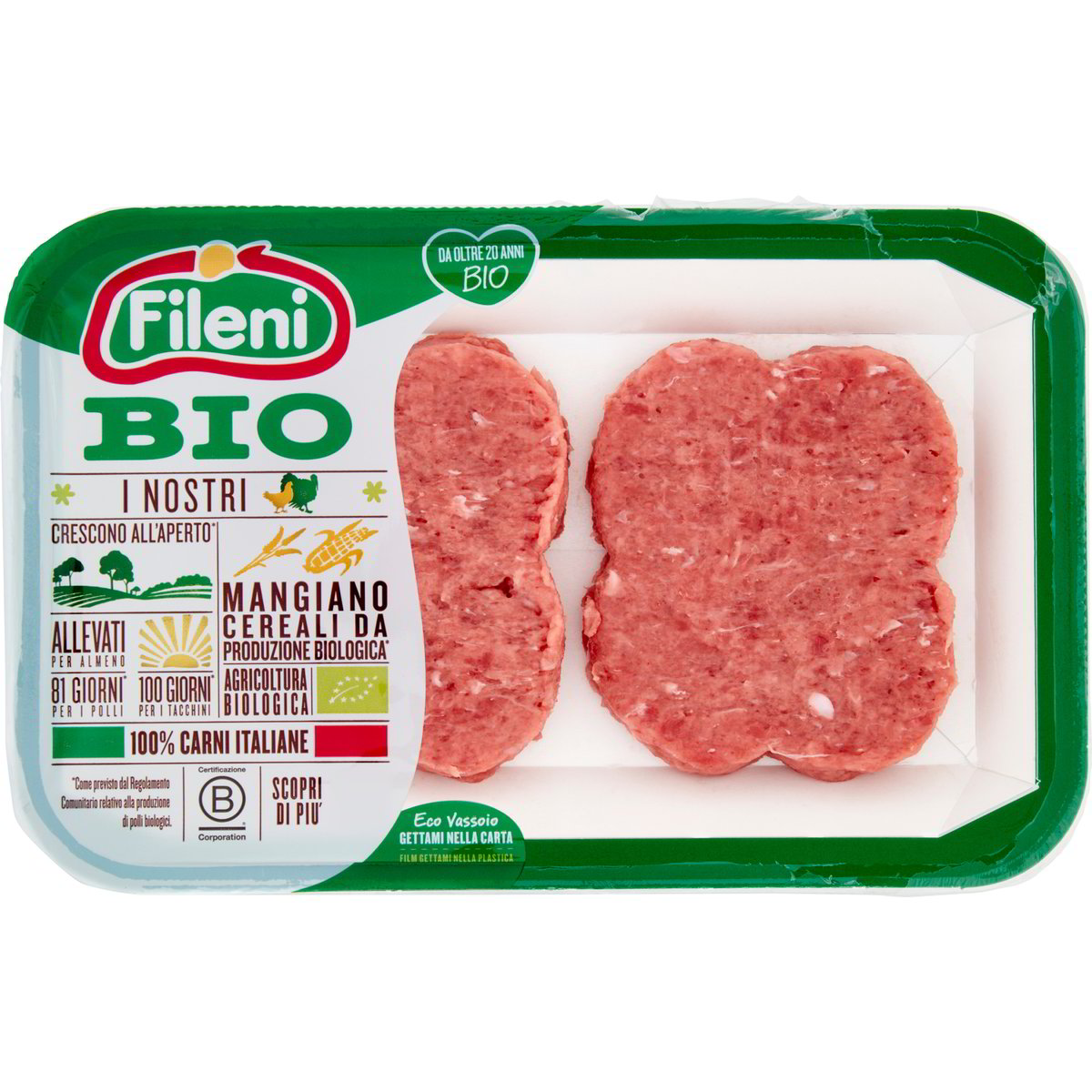 Hamburger di tacchino FILENI 200 G - Coop Shop