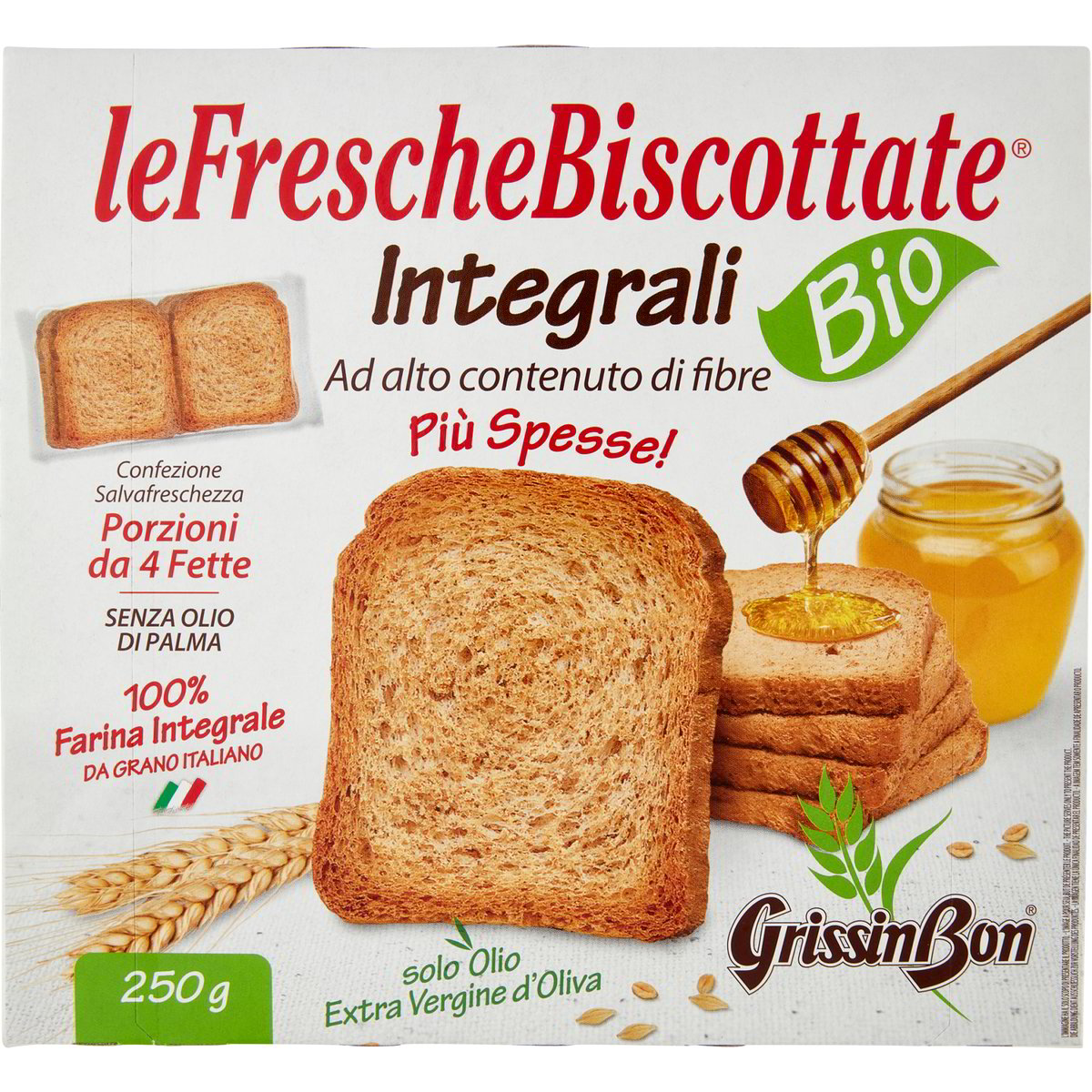 Fette biscottate integrali GRISSIN BON 250 G - Coop Shop