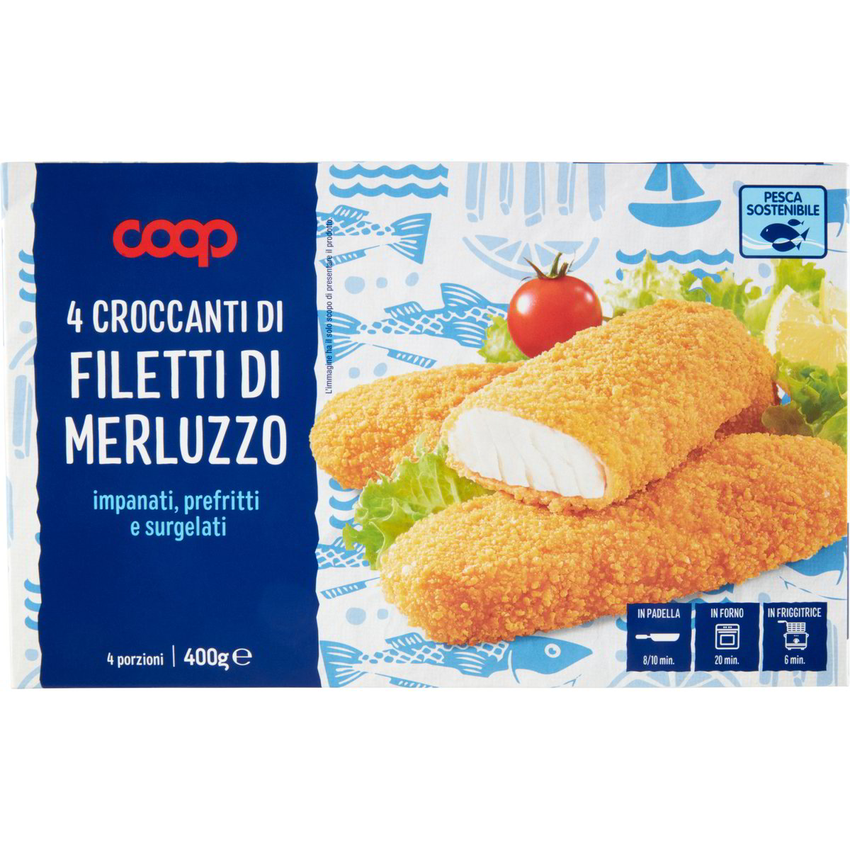 Merluzzo filetti impanati COOP 4 X 100 G - Coop Shop
