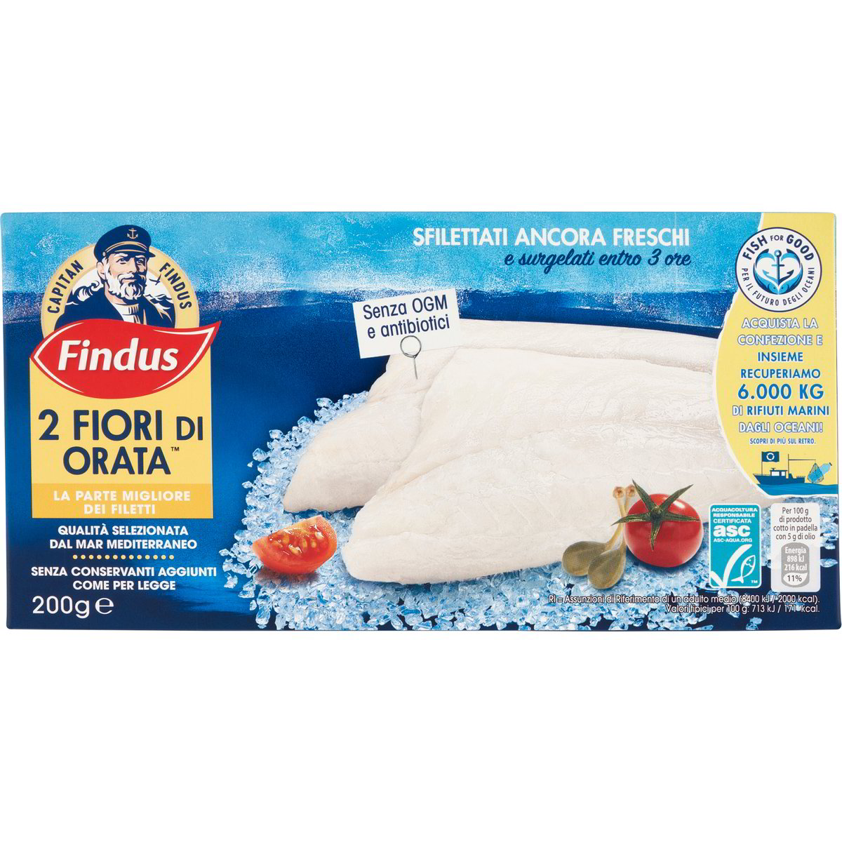 Orata fiori di orata FINDUS 200 G - Coop Shop