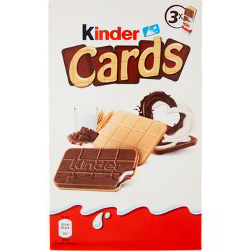 Snack kinder cards FERRERO 3 X 25,6 G - Coop Shop