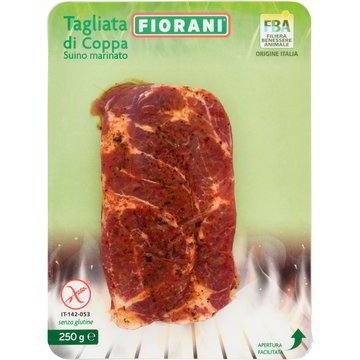 Suino tagliata di coppa marinata FIORANI 250 G - Coop Shop
