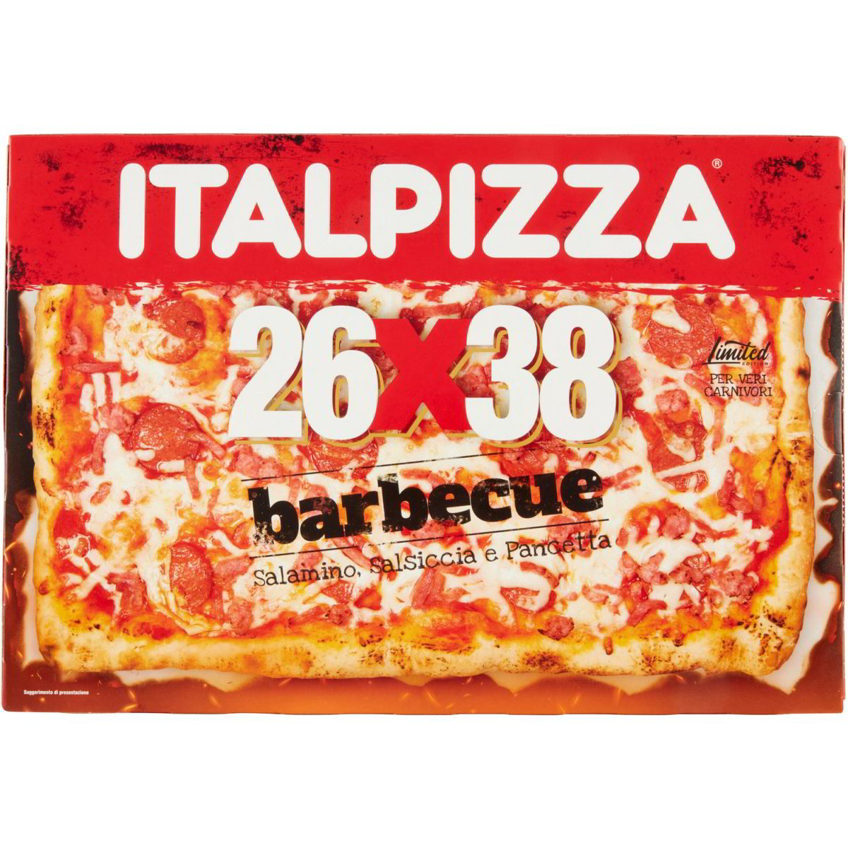 Pizza barbecue 26x38 ITALPIZZA 535 G - Coop Shop