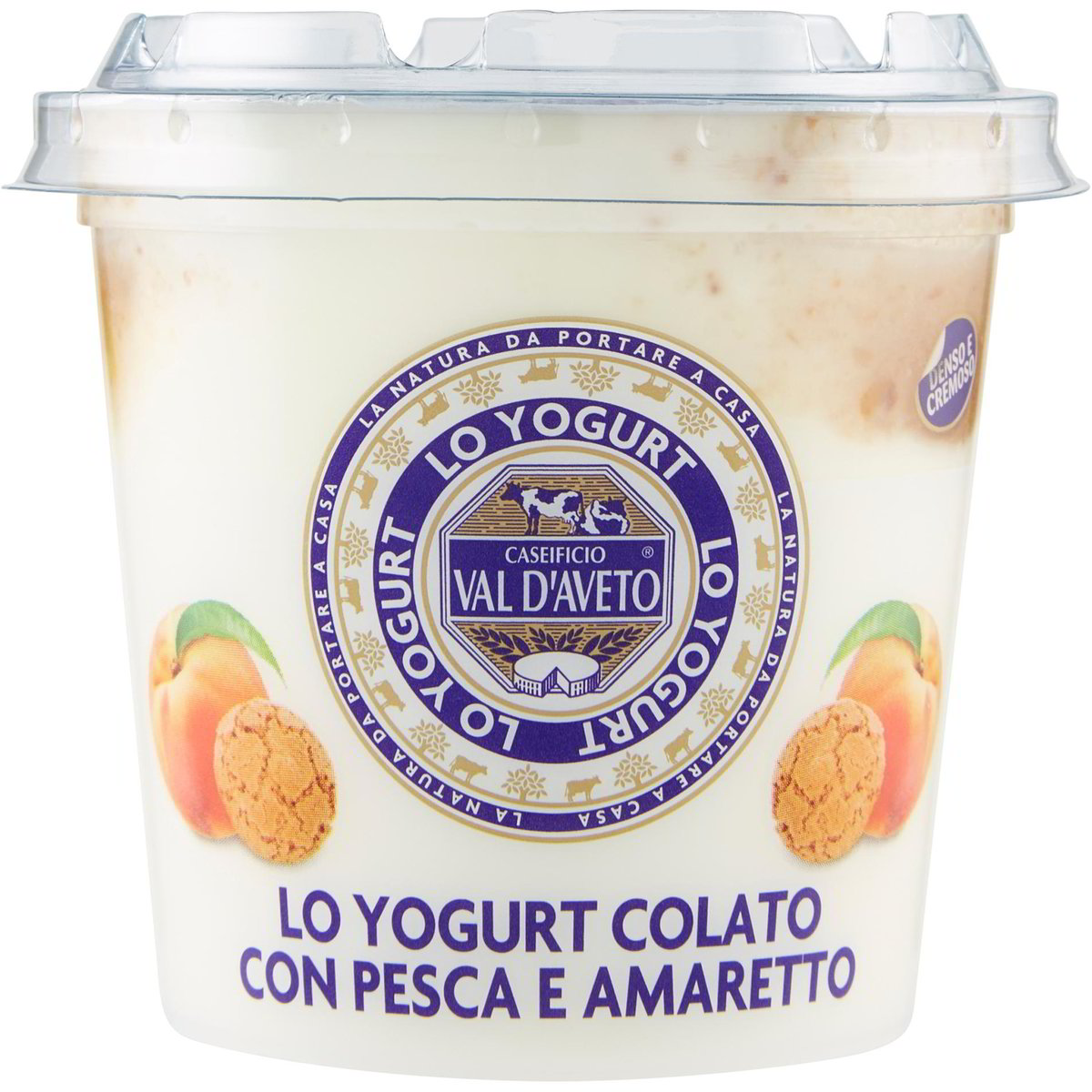 Yogurt colato con pesca e amaretto CASEIFICIO VAL D'AVETO 150 G - Coop Shop
