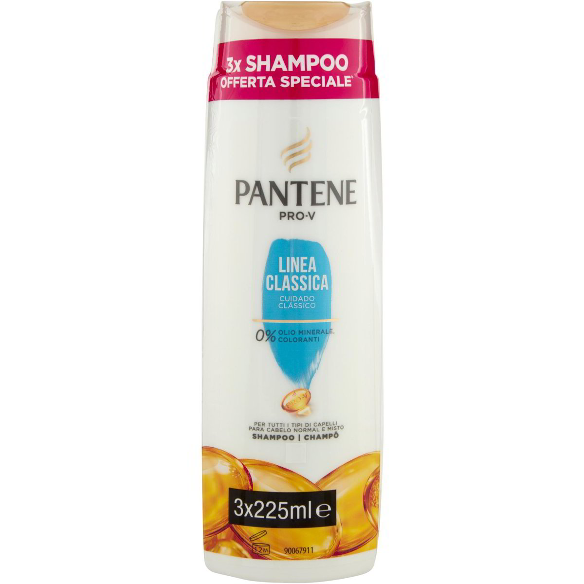 Shampoo linea classica pro-v PANTENE 3 X 225 ML - Coop Shop