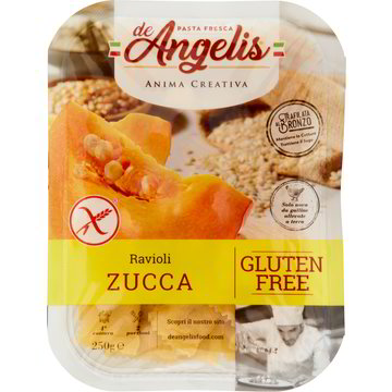 Ravioli di zucca DE ANGELIS 250 G - Coop Shop