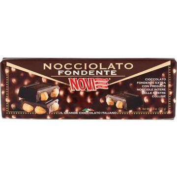 Tavoletta cioccolato nocciolato fondente NOVI 230 G - Coop Shop