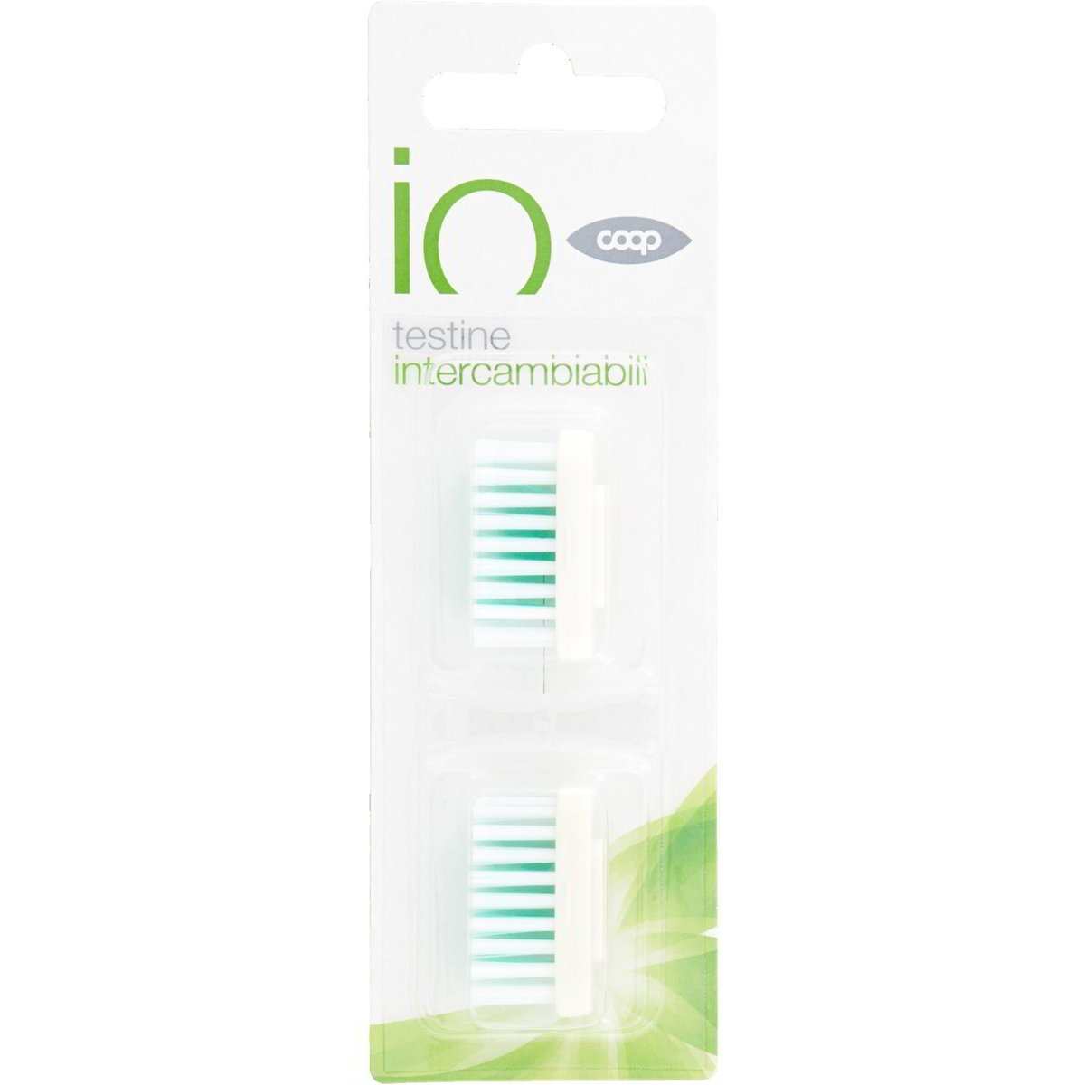 Spazzolino manuale testine intercambiabili x2 COOP - IO 1 PZ - Coop Shop