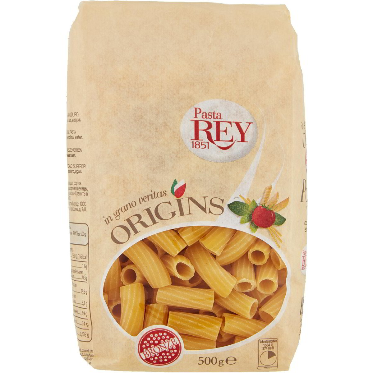 Tortiglioni PASTA REY 1851 500 G - Coop Shop