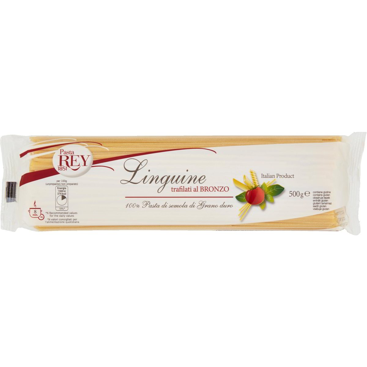 Linguine trafilati al bronzo PASTA REY 1851 500 G - Coop Shop