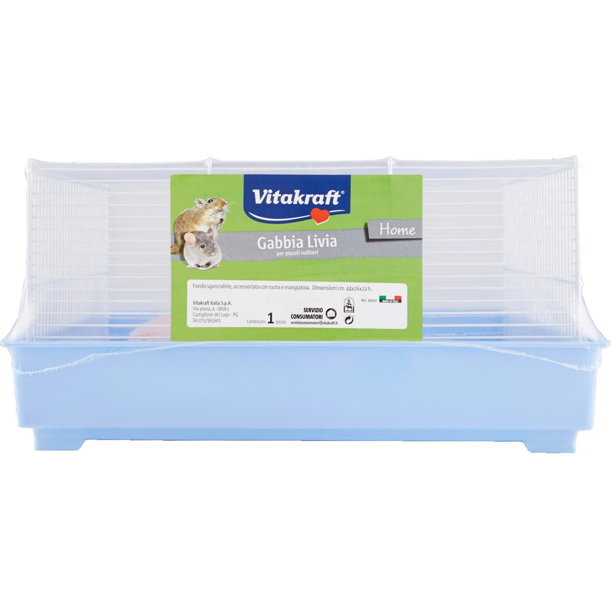 Accessori roditori gabbia livia per piccoli PET COMPANY 1 PZ - Coop Shop