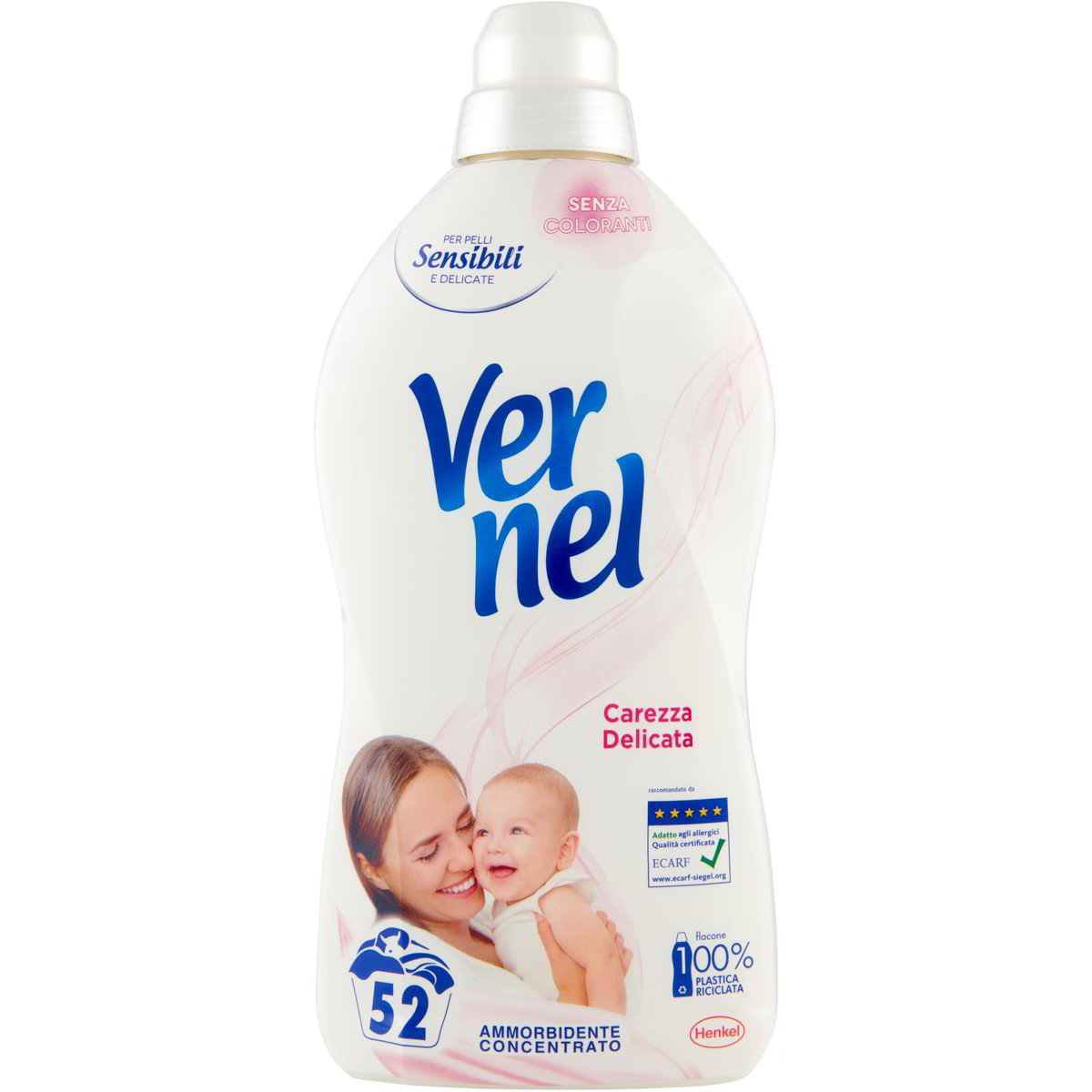 Ammorbidente concentrato carezza delicata VERNEL 1300 ML - Coop Shop