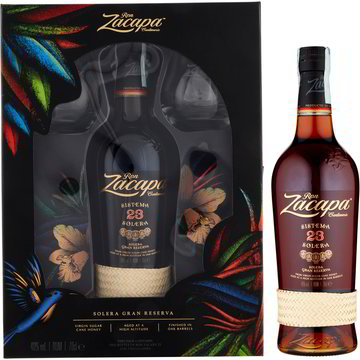 Rum solera invecchiato 23 anni + 2 bicchieri ZACAPA 700 ML - Coop Shop