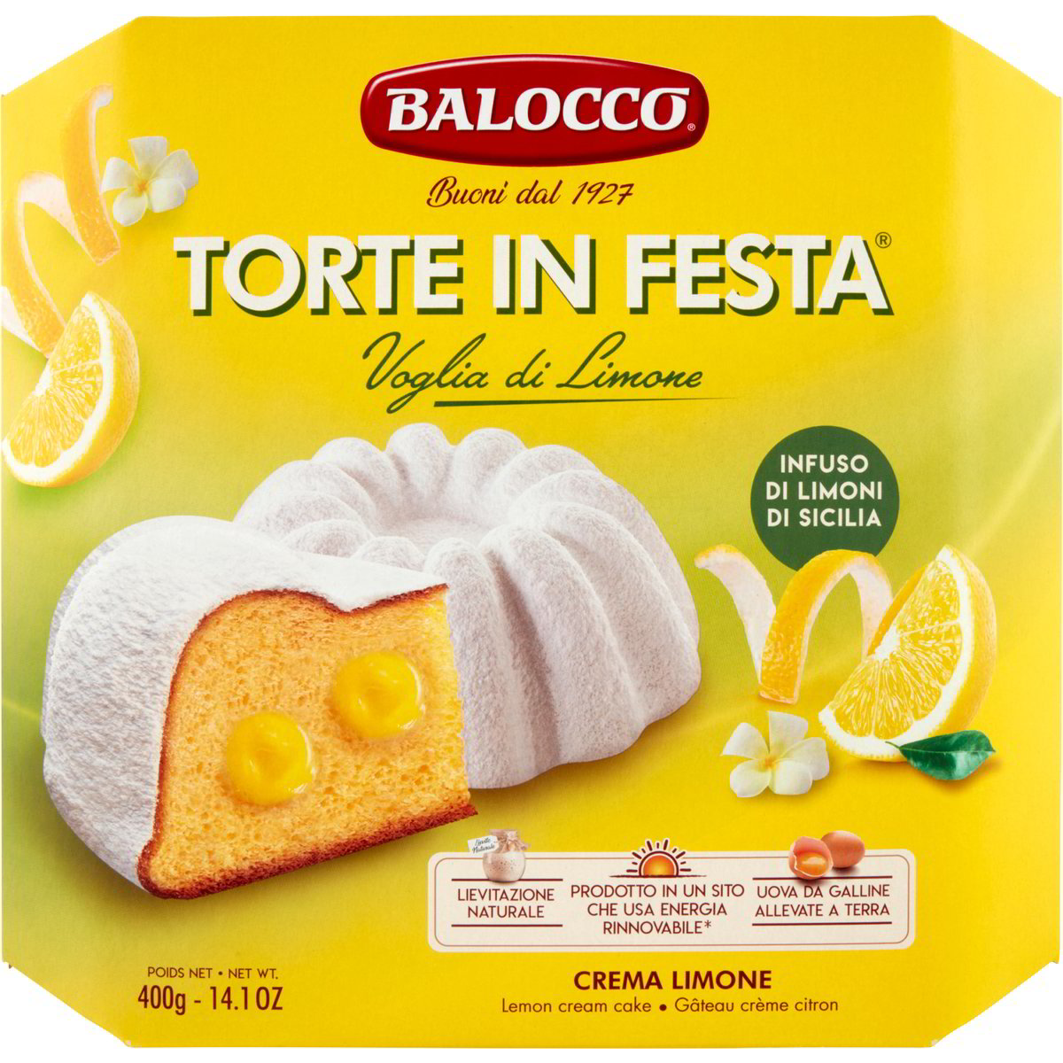Torta in festa voglia di limone BALOCCO 400 G - Coop Shop