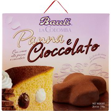 Colomba panna e cioccolato BAULI 750 G - Coop Shop