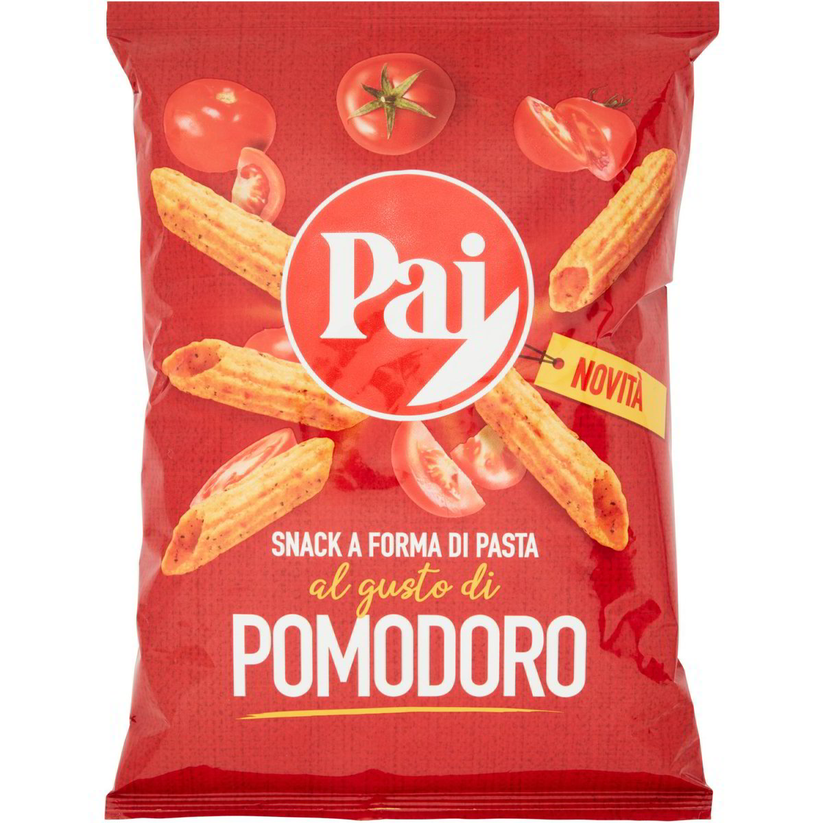 Snack a forma di pasta al gusto di pomodoro PAI 100 G - Coop Shop