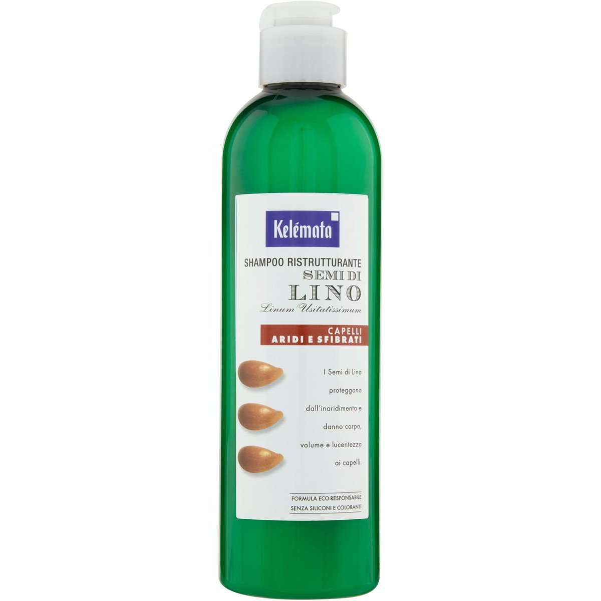 Shampoo per capelli ristrutturante con semi lino KELEMATA 250 ML - Coop ...