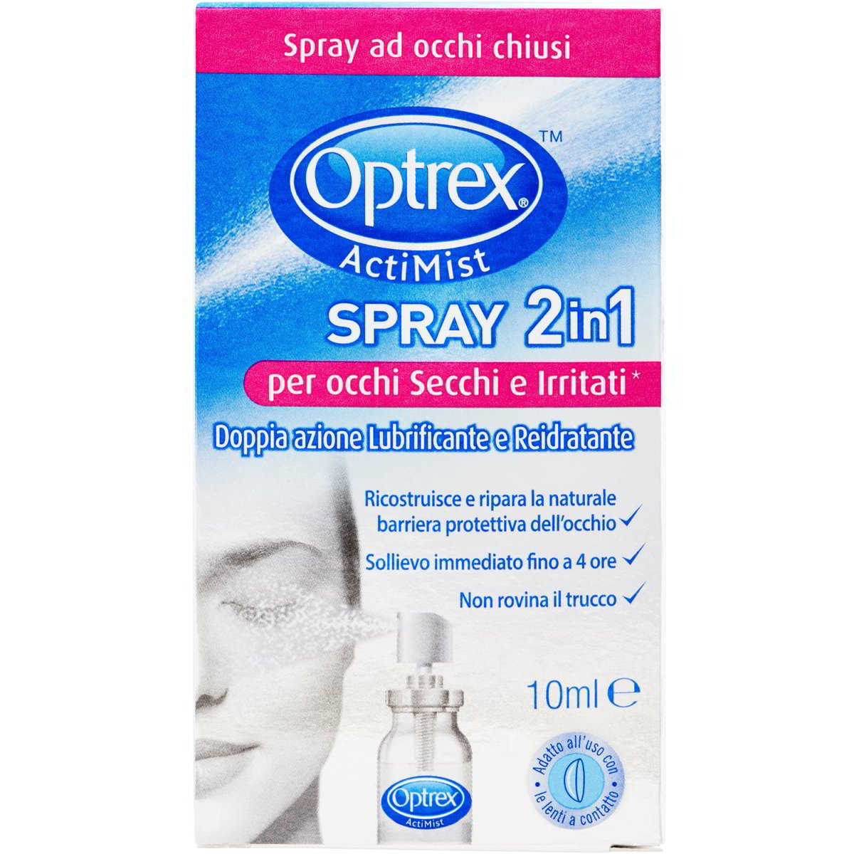 Spray 2in1 per occhi secchi e irritati actimist OPTREX 10 ML - Coop Shop