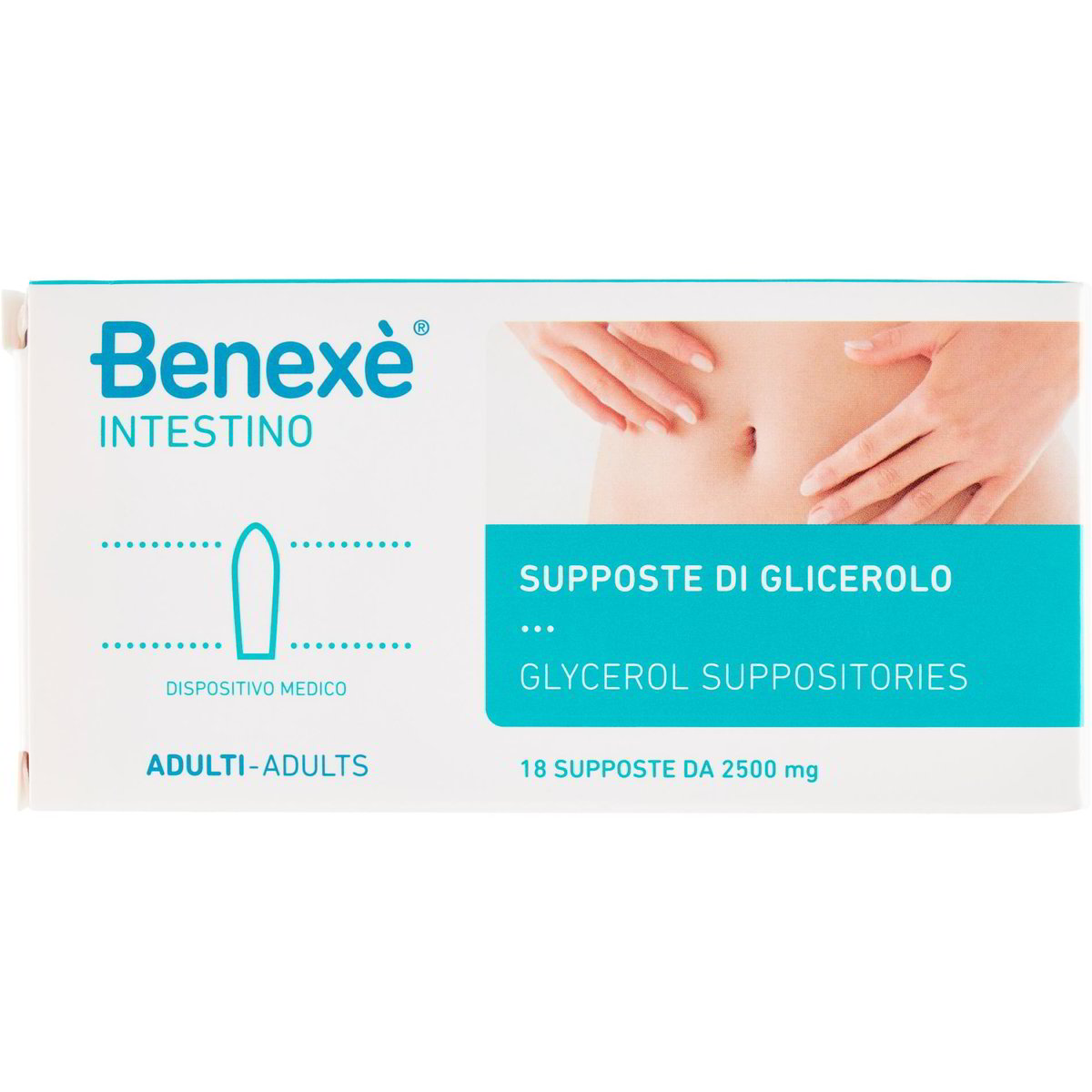 Supposte di glicerolo adulti 2500mg x18 BENEXE' 5 G - Coop Shop