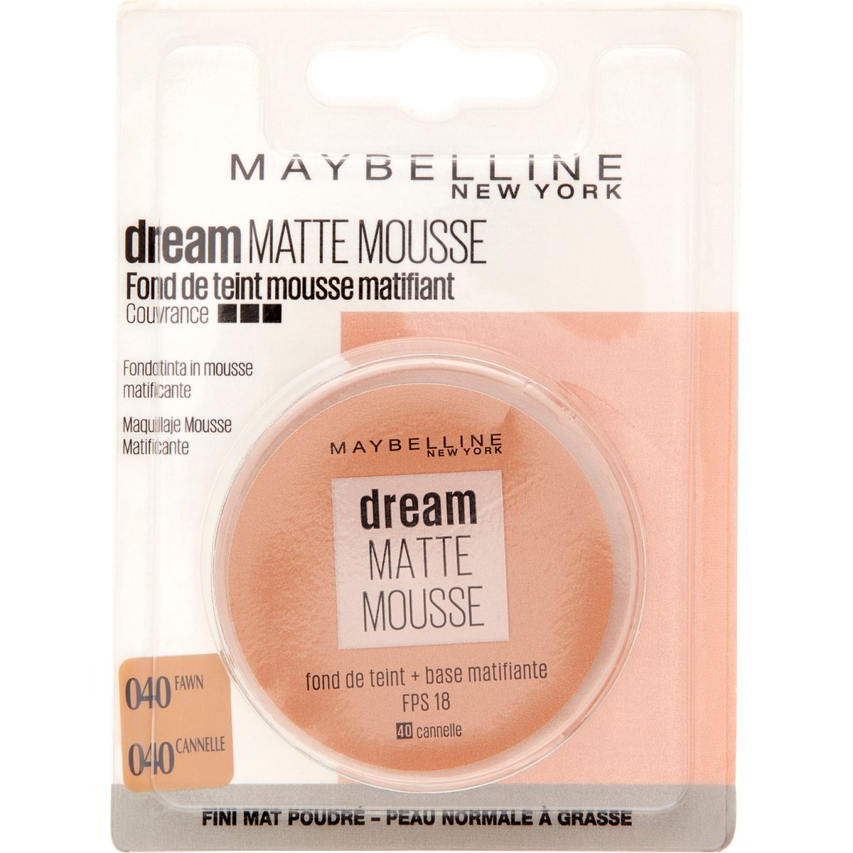 Fondotinda dream matte mousse 040 fawn/cannelle MAYBELLINE 1 PZ - Coop Shop
