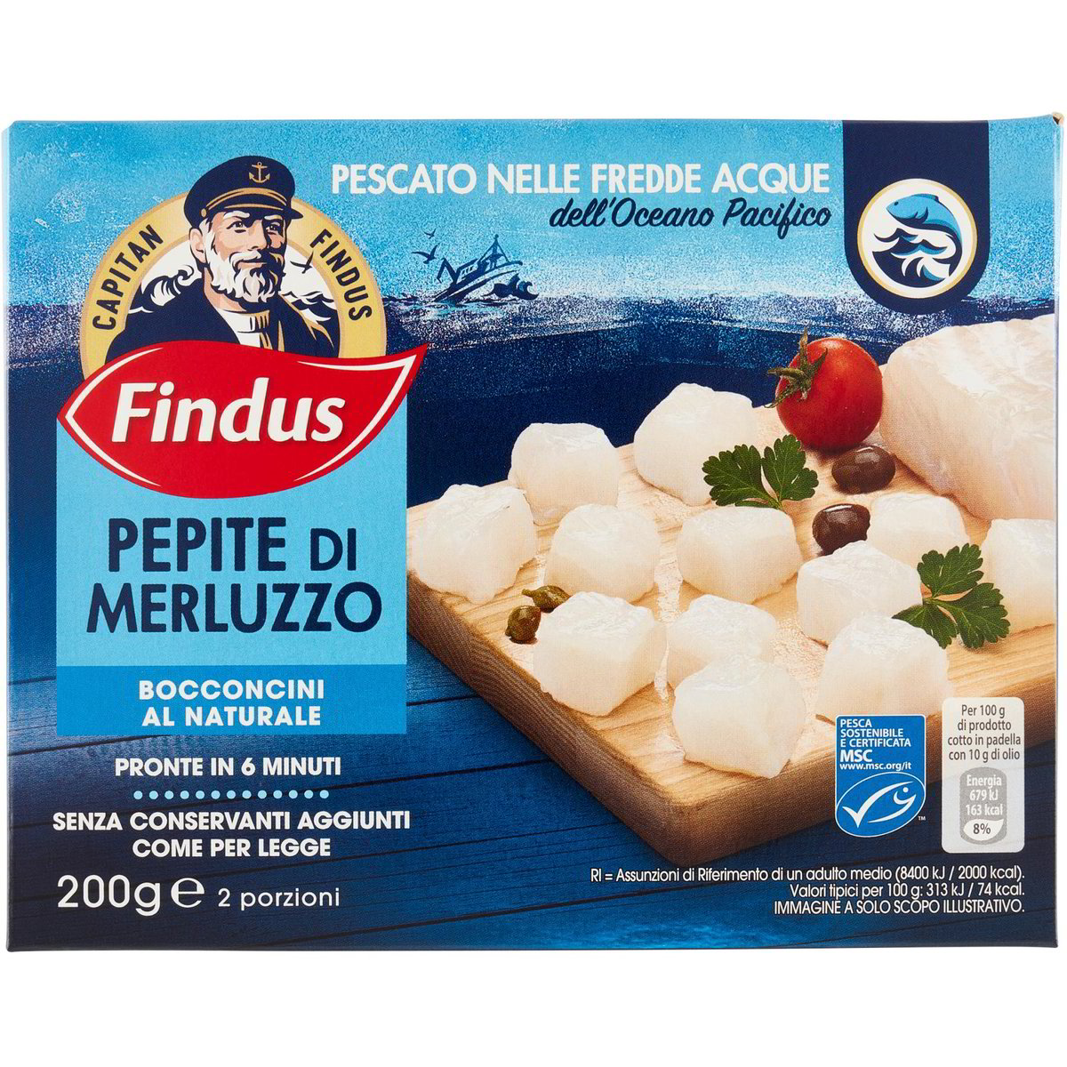 Merluzzo pepite FINDUS 200 G - Coop Shop