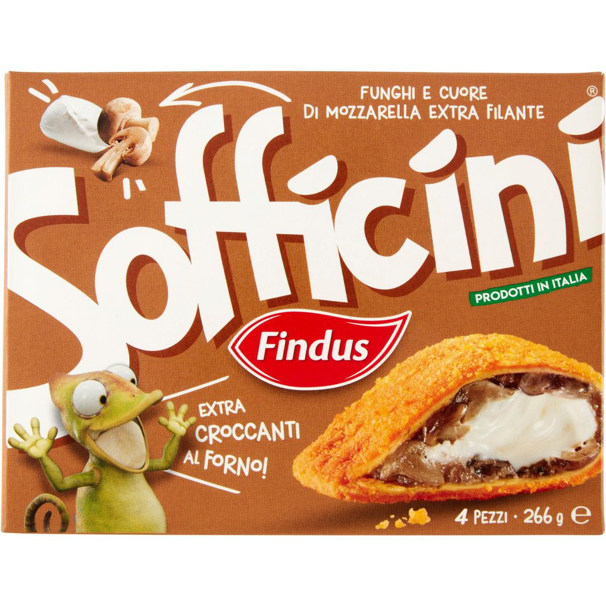 Sofficini funghi e mozzarella FINDUS 266 G - Coop Shop