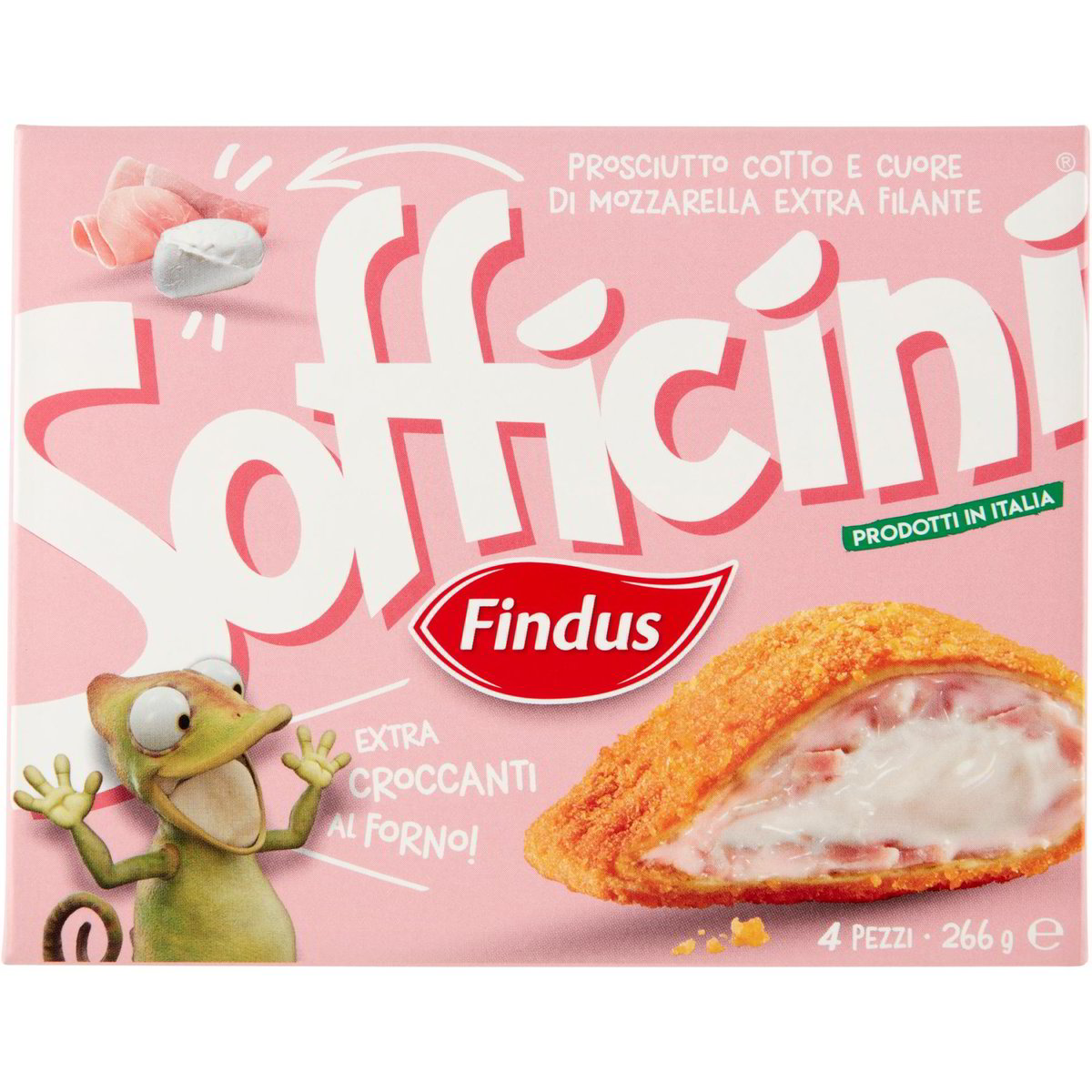 Sofficini prosciutto e mozzarella FINDUS 266 G - Coop Shop