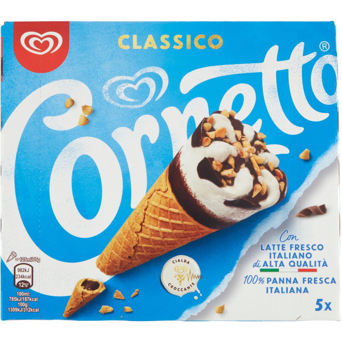 Cornetto classico ALGIDA 5 X 75 G - Coop Shop