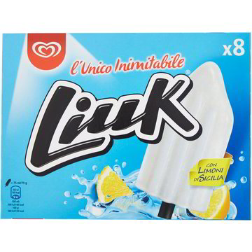Stecco gelato liuk limone ALGIDA 8 X 79 G - Coop Shop