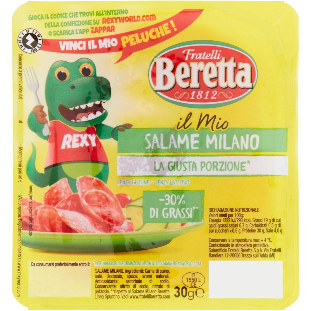 Salame milano FRATELLI BERETTA 30 G - Coop Shop