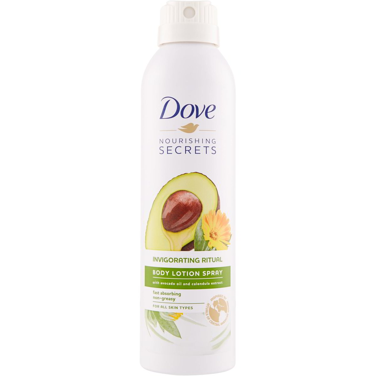 Body lotion spray nourishing secrets invigorating DOVE 190 ML - Coop Shop