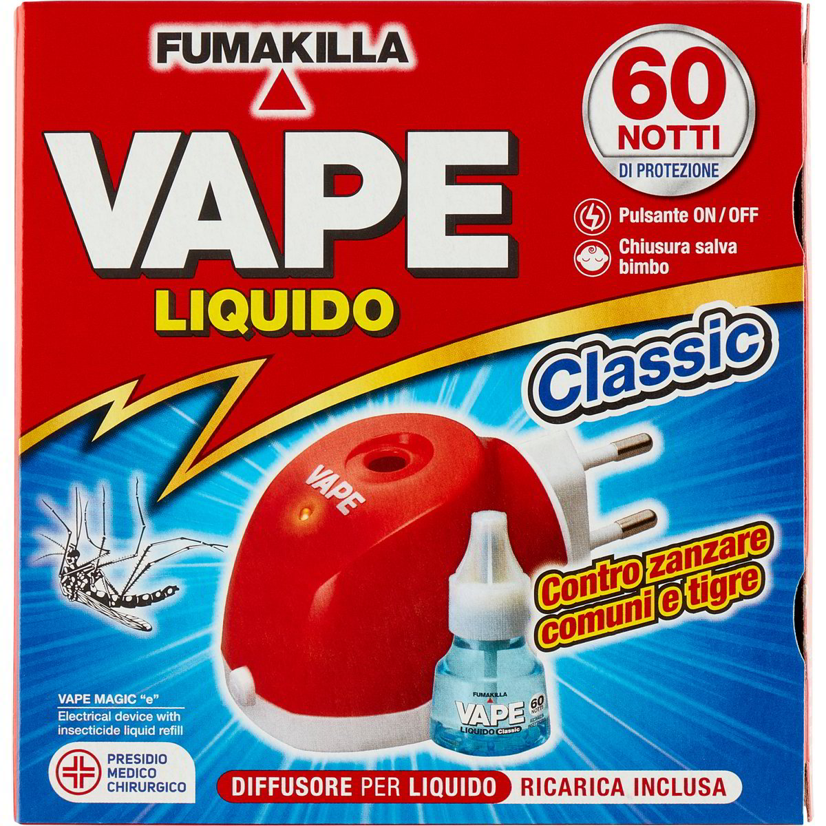 Insetticida elettroemanatore liquido + ricarica VAPE 1 PZ - Coop Shop