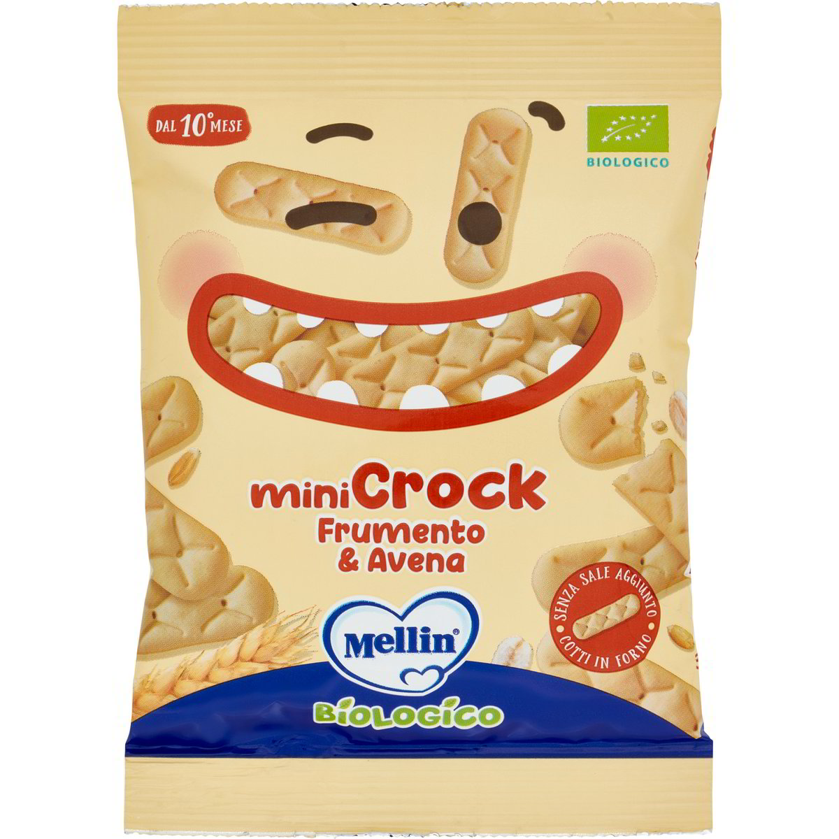 Creckers minicrock frumento/avena +10 mesi MELLIN 30 G - Coop Shop