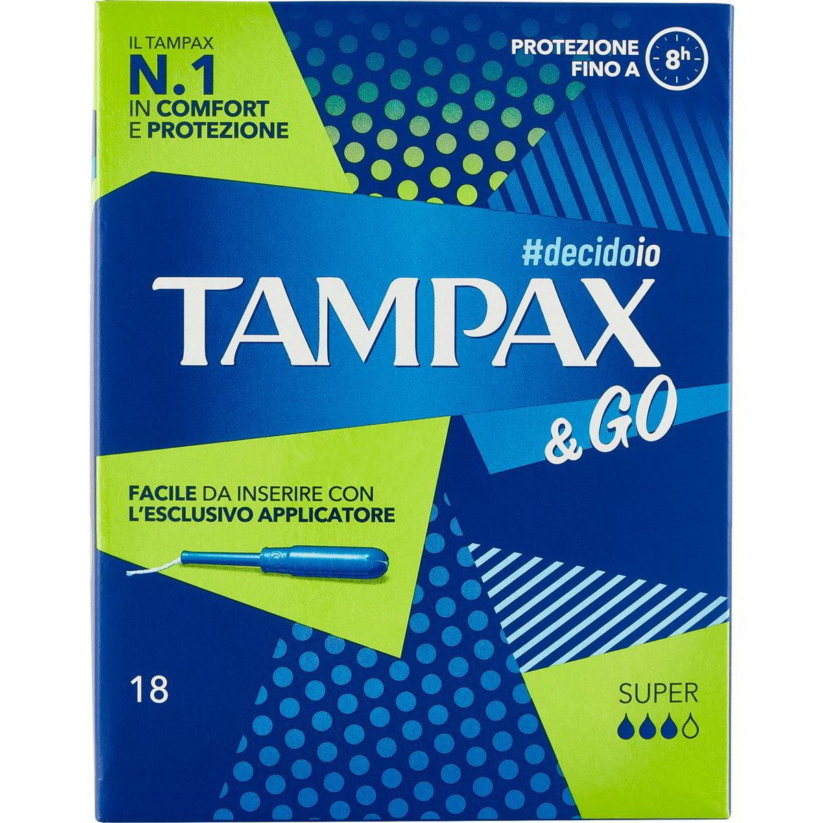 Assorbenti interni super tampax & go x18 TAMPAX 1 PZ - Coop Shop