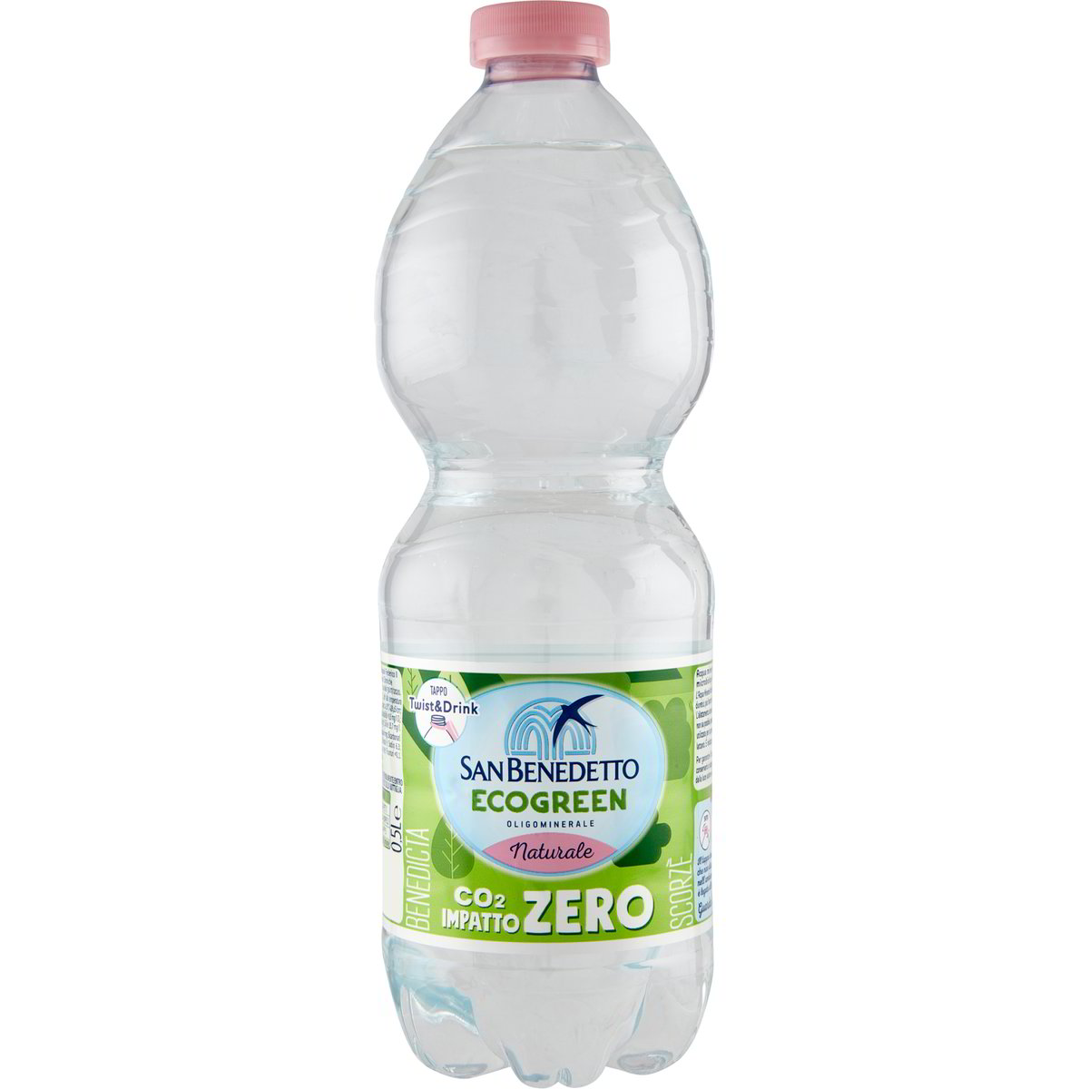 Acqua naturale benedicta ecogreen SAN BENEDETTO 500 ML - Coop Shop