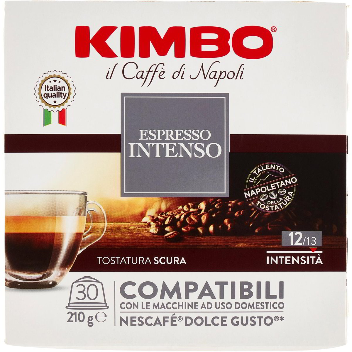 Capsule caffè espresso intenso x30 KIMBO - DOLCE GUSTO 210 G - Coop Shop