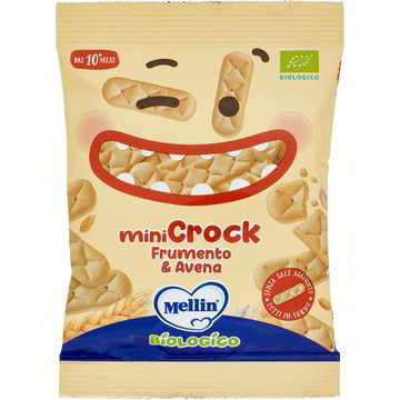 Creckers minicrock frumento/avena +10 mesi MELLIN 30 G - Coop Shop