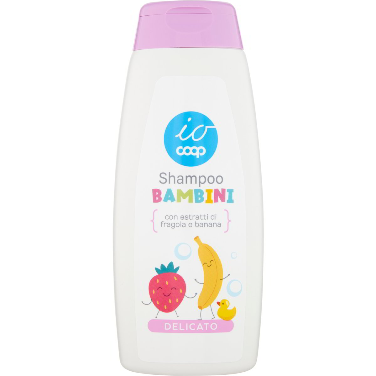 Shampoo per bambini delicato fragola/banana COOP - IO 300 ML - Coop Shop