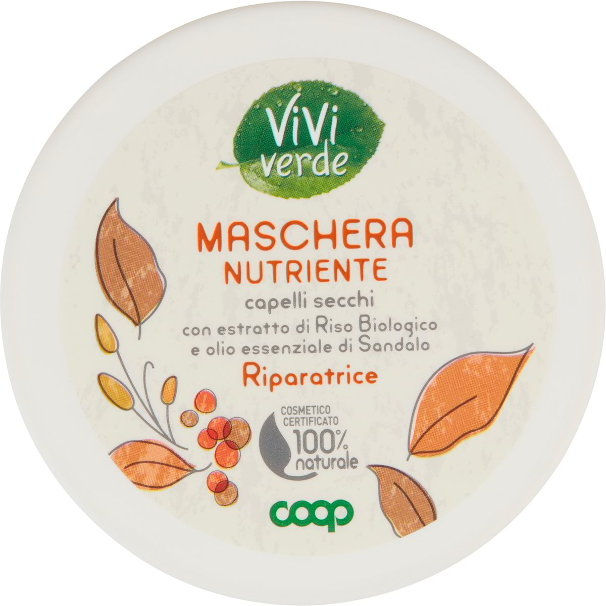 Maschera capelli secchi nutriente riparatrice COOP - VIVI VERDE 300 ML ...