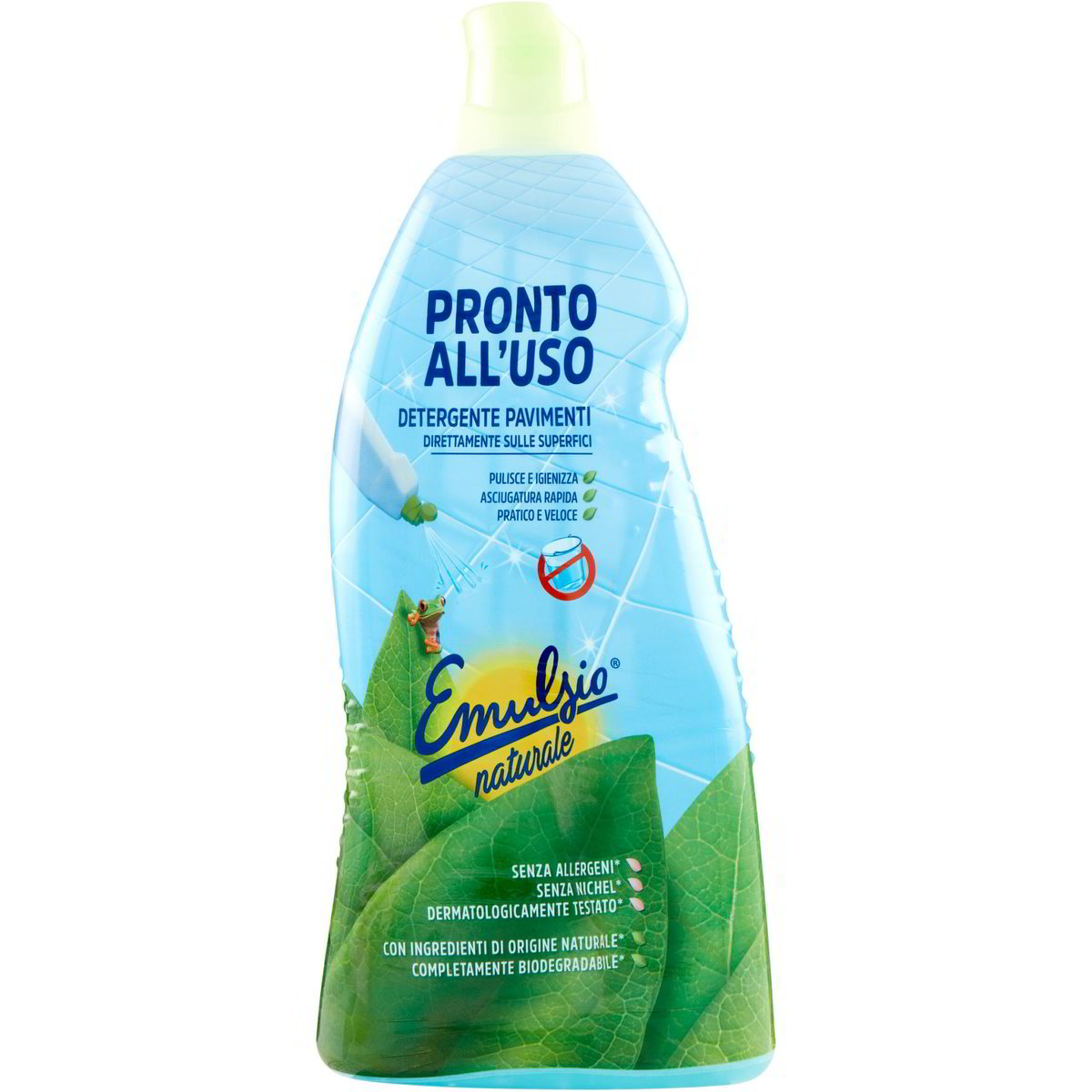 Detergente pavimenti/superfici lavabili pronto uso EMULSIO 1000 ML ...